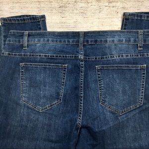 Blue Savvy | Jeans | Blue Savvy Blue Skinny Jeans Wjeweled Pockets ...